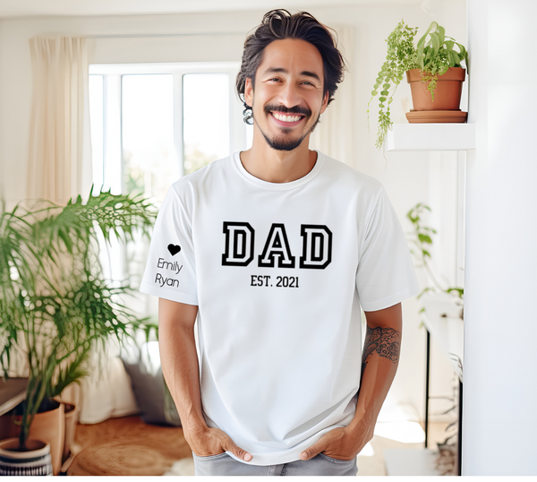 DAD T-SHIRT - VARSITY STYLE – Little Terror.